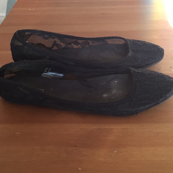 Divided | Shoes | Divided Lacy Sheer Ballet Flats | Poshmark